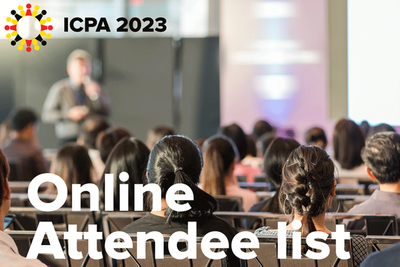 ICPA2023 Online Attendee List